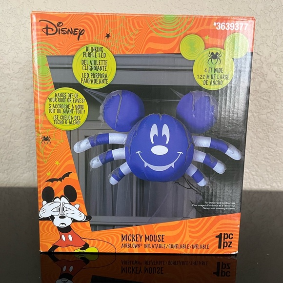 Gemmy | Holiday | Disney Gemmy 4 Airblown Inflatable Hanging Mickey ...